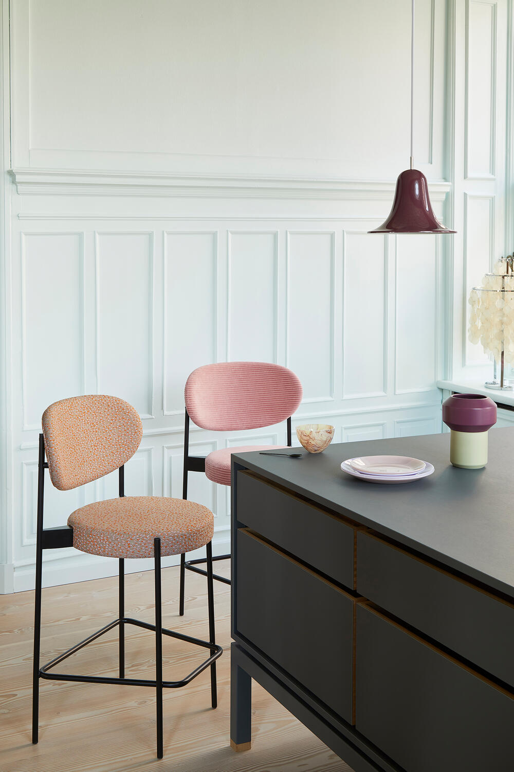 Pantop pendel, Burgundy - Ø23 cm