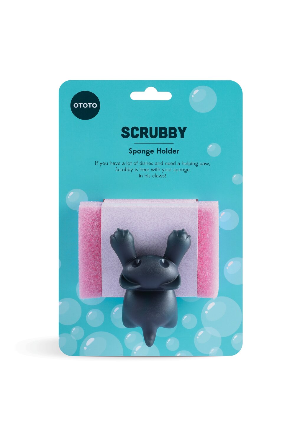 Scrubby holder til svamp - sort