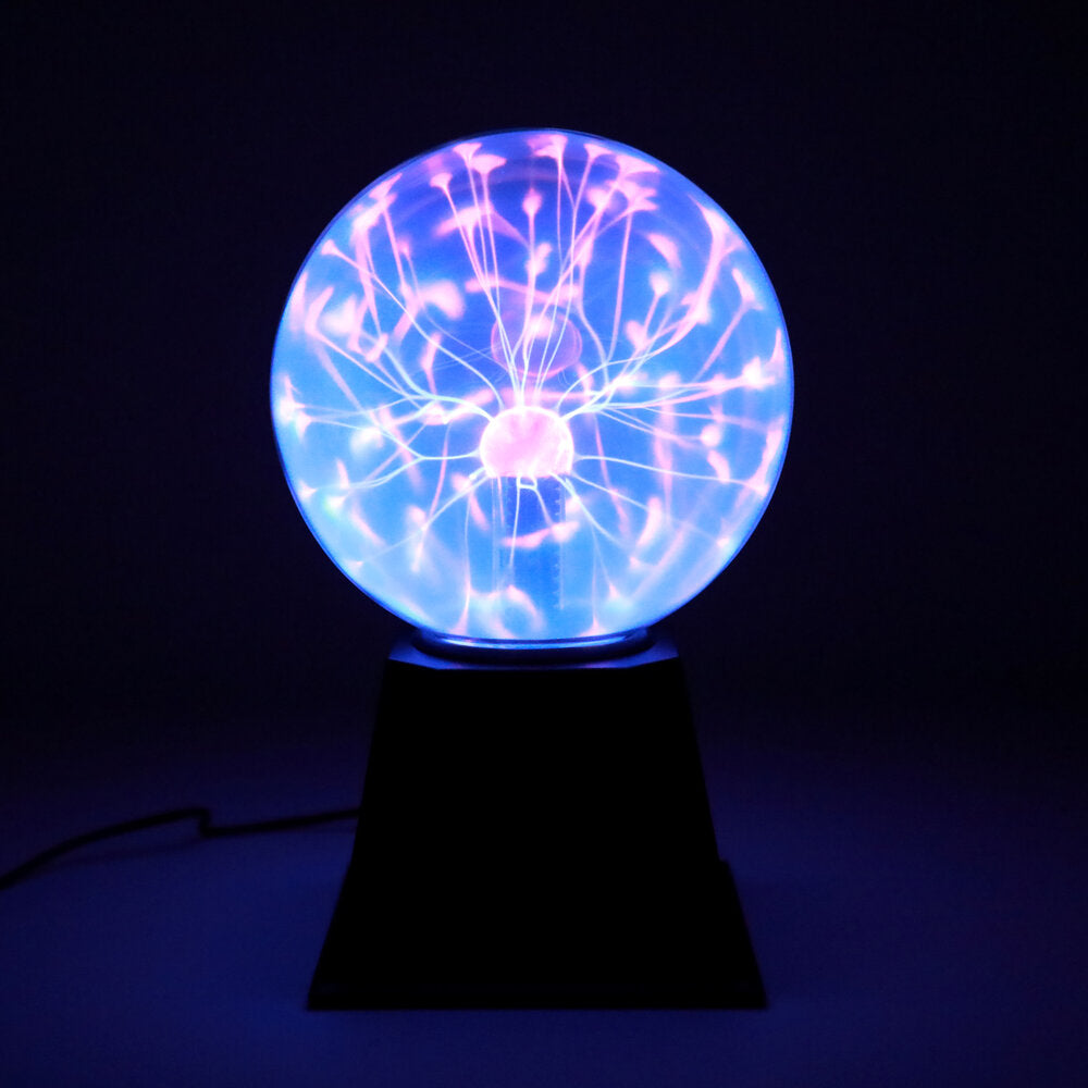 Blue Plasma lampe, blå - H25 cm