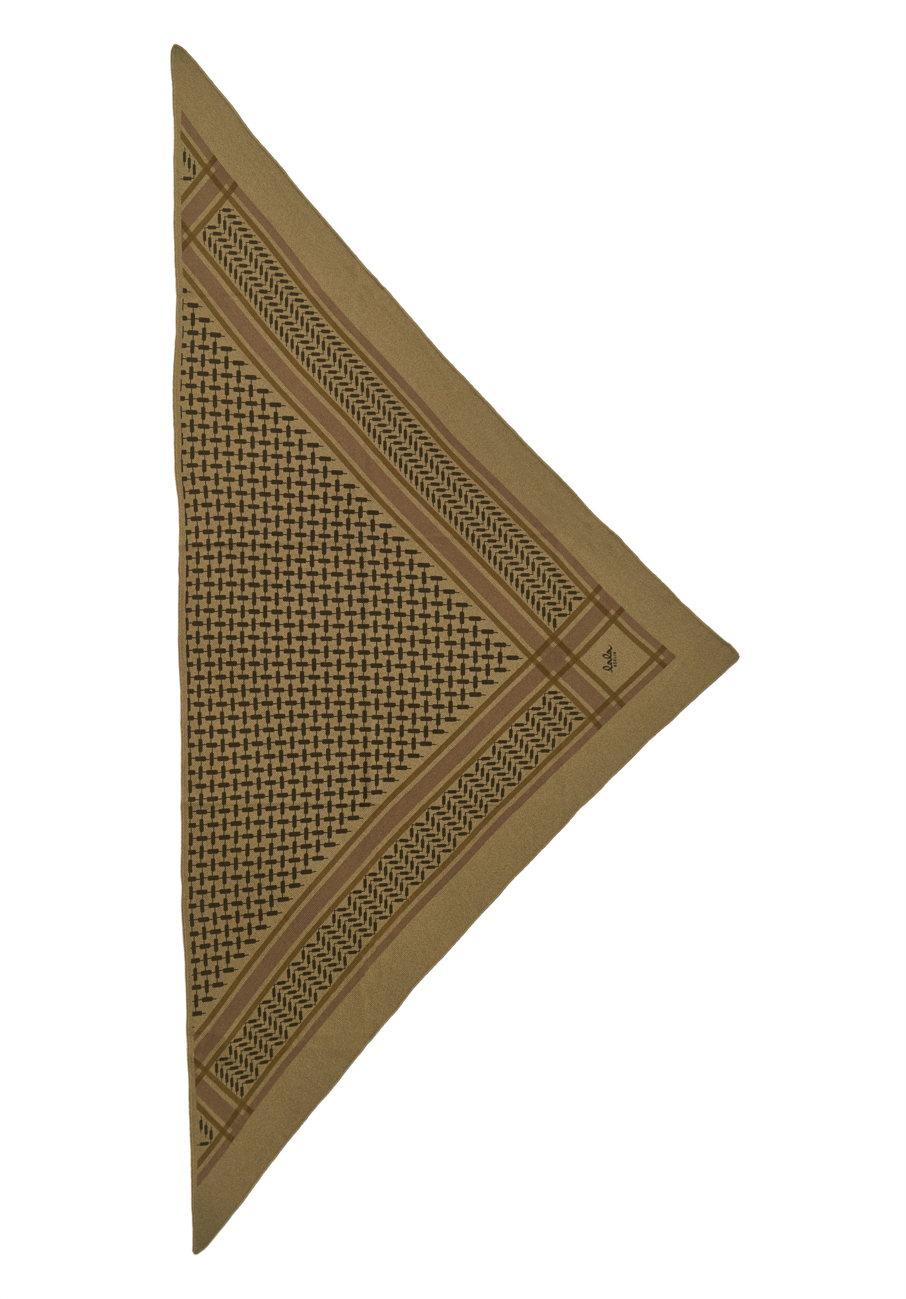 Køb LALA Berlin Triangle Trinity Colored classic tørklæde, M - Canteen ...